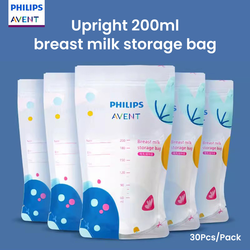 Philips Avent Breast Milk Storage Bags 30-Pack (200 ML) ปลอดสาร BPA ...