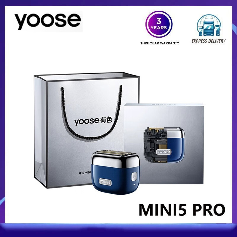 Yoose MINI5 PRO มีดโกนหนวดไฟฟ้าแบบลูกสูบ 2025 รุ่นใหม่ | Shopee Thailand