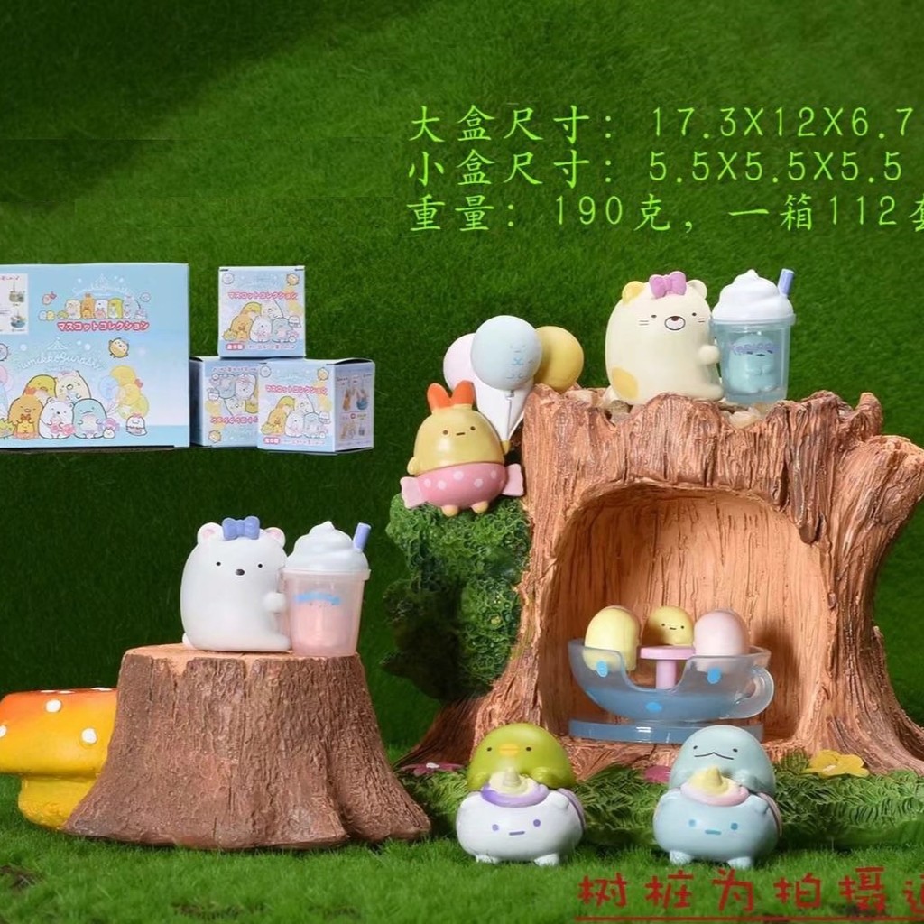 6 รูปแบบ Ice Cream Corner Creature Cute Wall Corner Creature Ice Cream ...