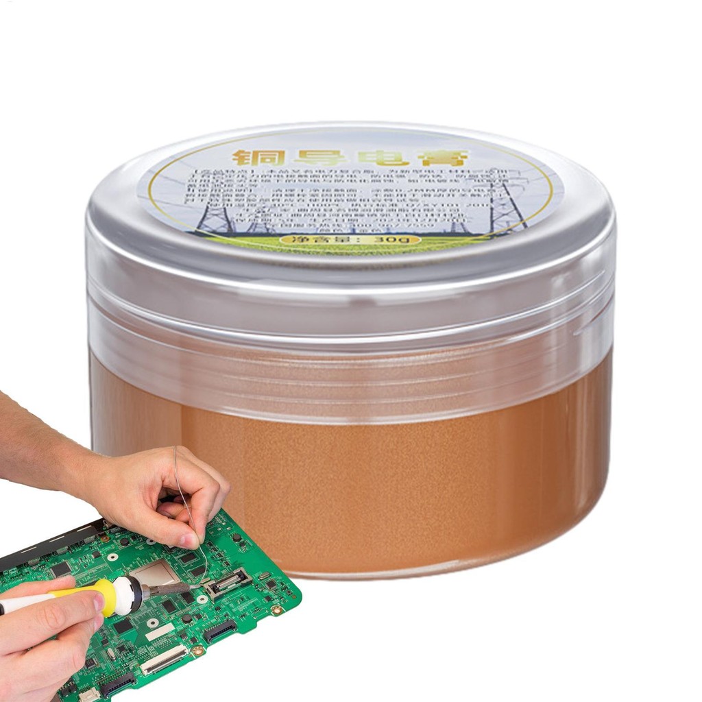 Conductive Grease 30g Conductive Paste High Temp Grease Strong Adhesion ...