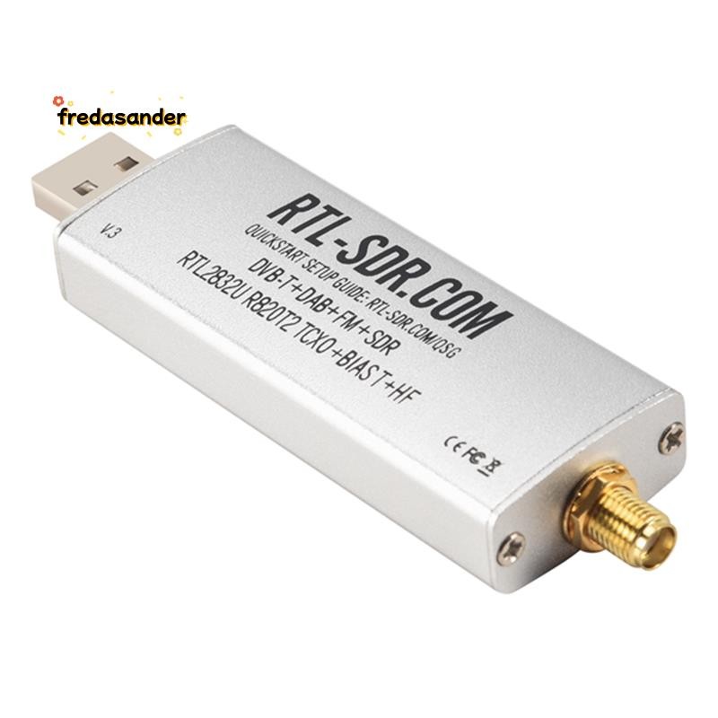 RTL SDR V3 R820T2 RTL2832U 1PPM TCXO SMA RTLSDR ระบบสื่อสาร | Shopee ...
