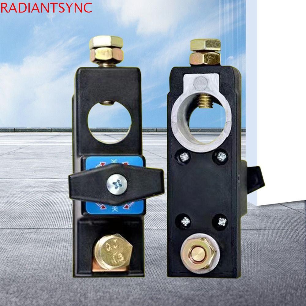 RADIANTSYNC สวิตช์ป้องกันการรั่วไหล, Quick Cut-Off Switch Protector รถแบตเตอรี่ตัดแบตเตอรี่ 12V ...