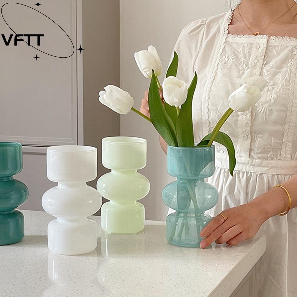 VFTT แก้วแจกันดอกไม้เครื่องประดับพืชสก์ท็อปตกแต่งแจกัน | Shopee Thailand