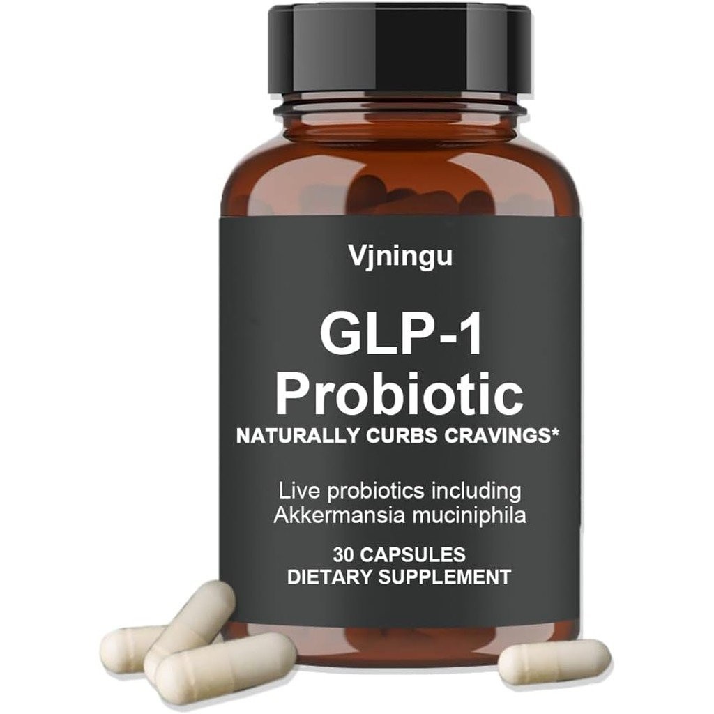 GLP-1 Probiotic - 500M AFU Multi-Strain Probiotic + Prebiotic ...