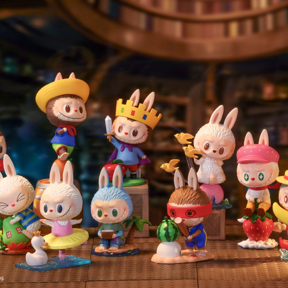 [คลังสินค้าพร้อม] Labubu Fruit Series Figure Blind Box labu Fruit ...