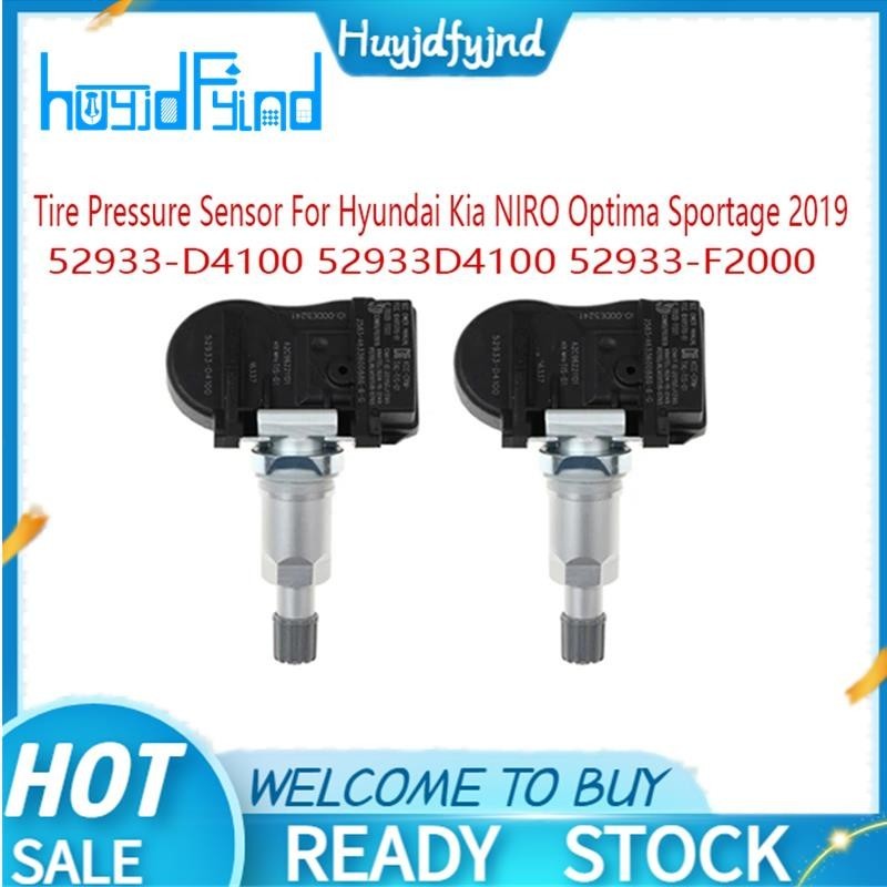 Hyjdfyjnd2Pc 52933-d4100 433MHZ TPMS Sensor เซ็นเซอร์ความดันยางสําหรับ ...