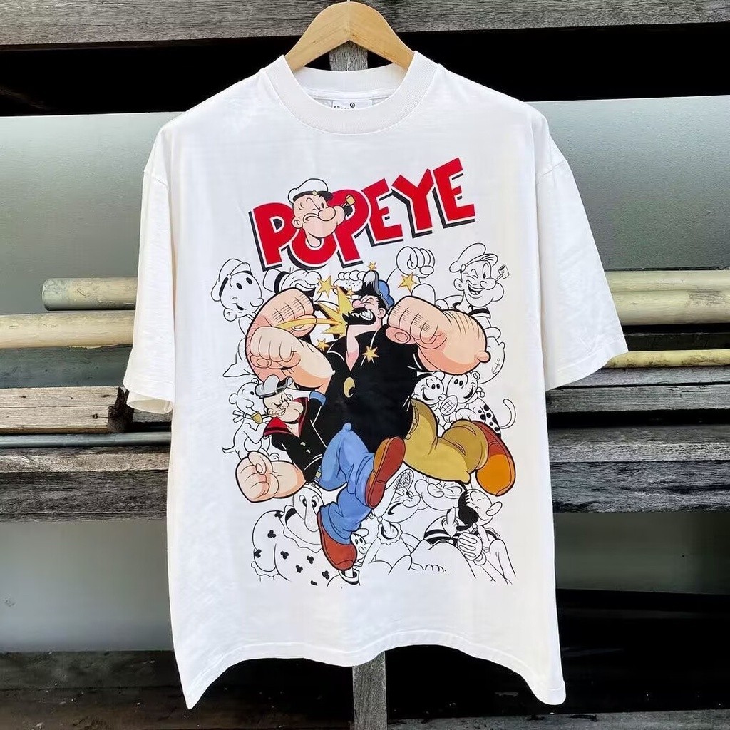 การ์ตูนอะนิเมะ Popeye Oliver กะลาสี Bobby รูปแบบพิมพ์ผู้ชายผู้หญิง ...