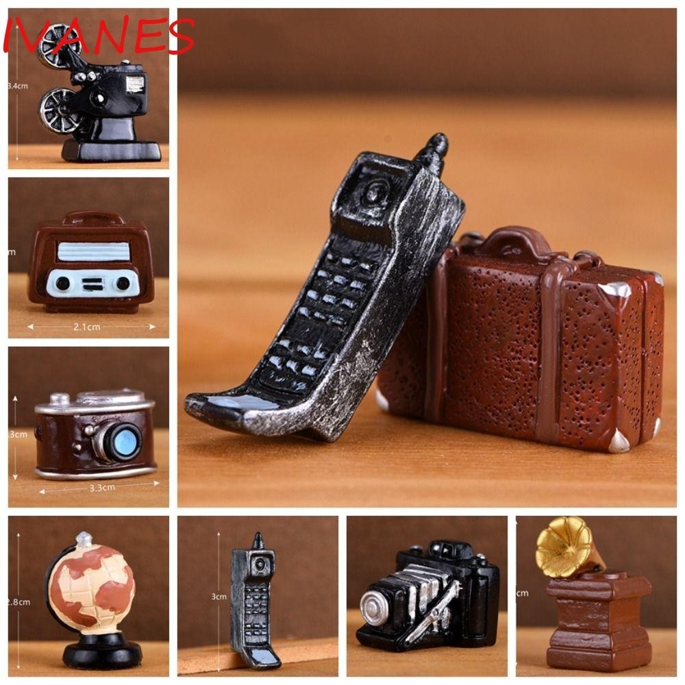 Ivanes Retro Nostalgic ตุ๊กตา, Retro Mini กล้อง Miniatures รุ่น,บ้าน ...