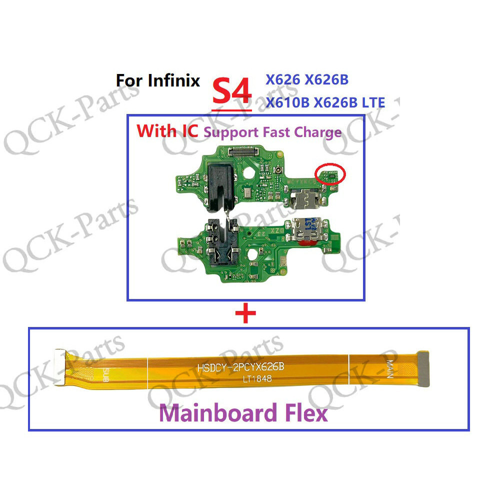 เมนบอร์ดหลัก Flex (พร้อม IC รองรับ fast Charge) USB ชาร์จพอร์ต Dock ...