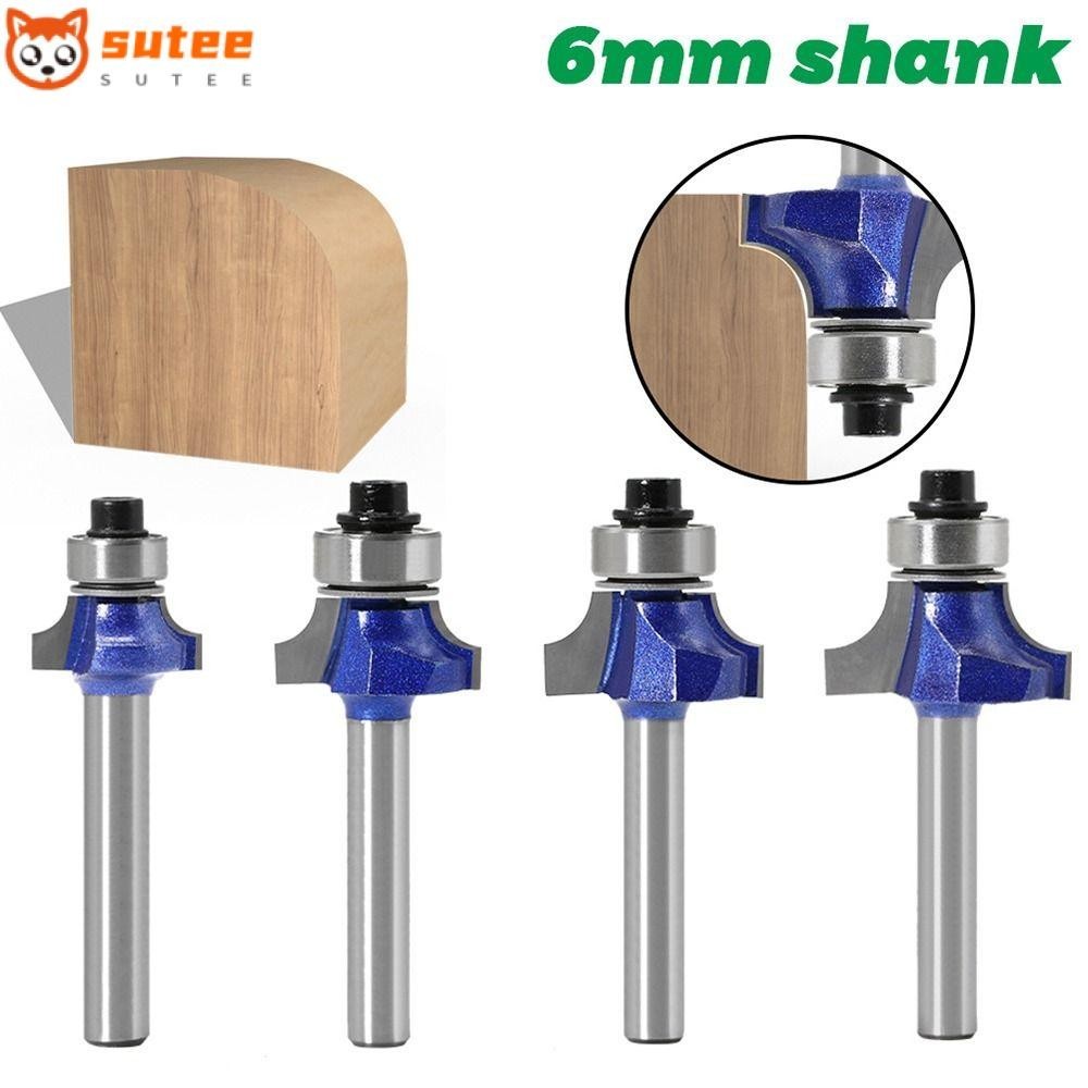 Sute Bevel Edge Trim Bits, 1/4 นิ้ว Shank ทังสเตนคาร์ไบด์ Chamfer ...