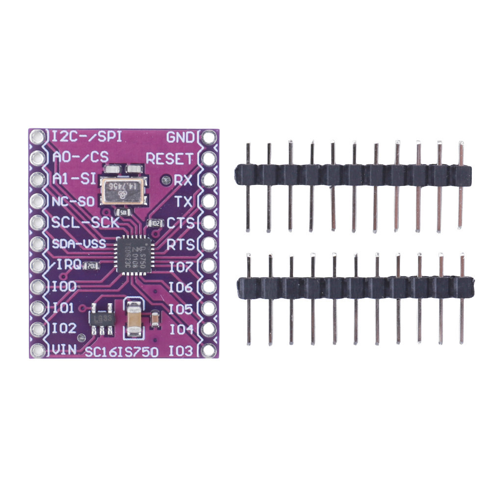 # Cjmcu-750 SC16IS750 โมดูลแปลง 3.3V หรือ 2.5V โมดูลอะแดปเตอร์การทํางาน ...