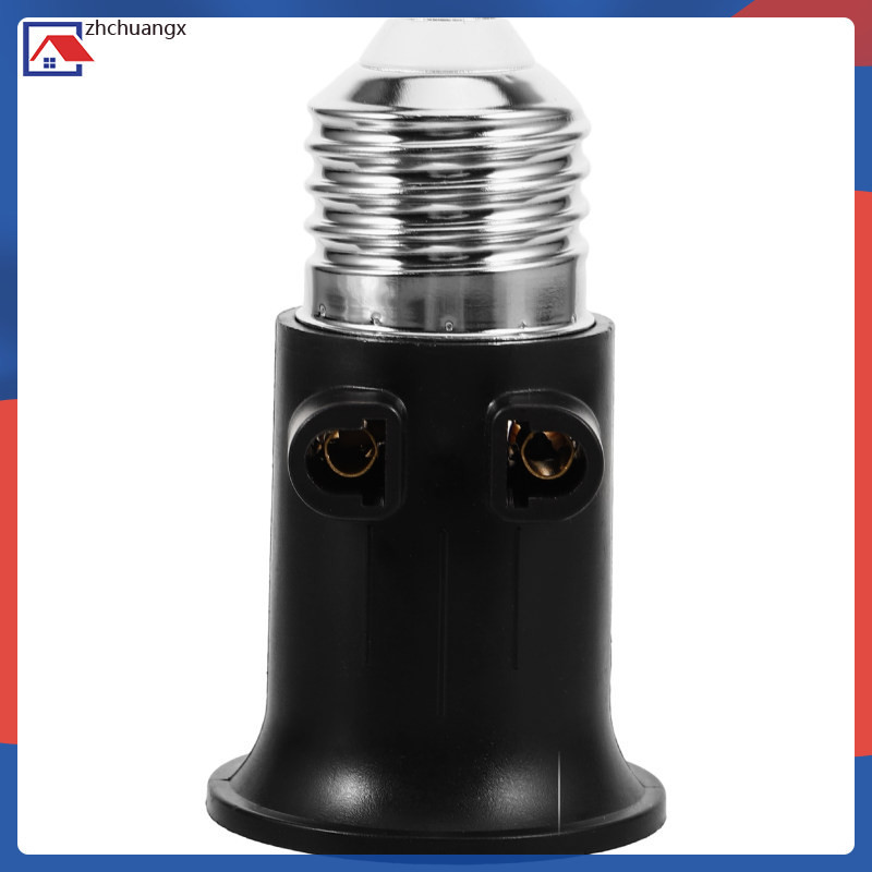 Us Standard E26 Split-fire Dual Three- Lamp Holder Conversion พร้อมสวิตช์ซิป (รุ่นซิป) ซ็อกเก็ต ...