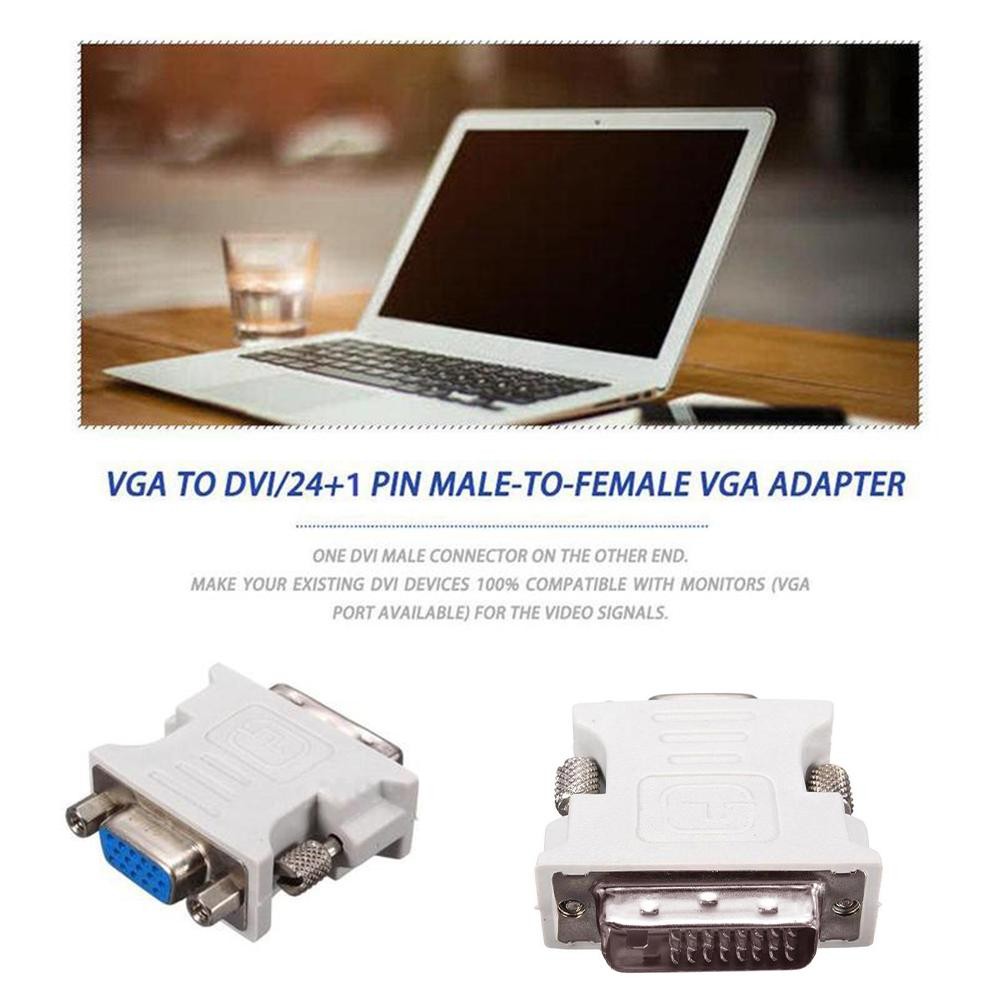 Alloy Vga Video Converter Dvi 24+1 Male To Vga Video Adapter Monitor ...