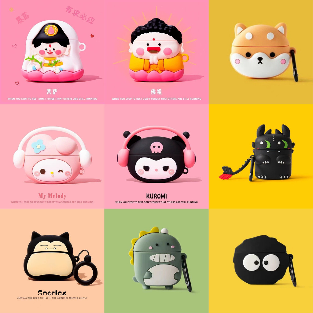 สําหรับสายหูฟัง TOZO A3 Pro เคส Case คู่คูโลมิใหม่ที่มีรูปแบบเพิ่มเติม ...