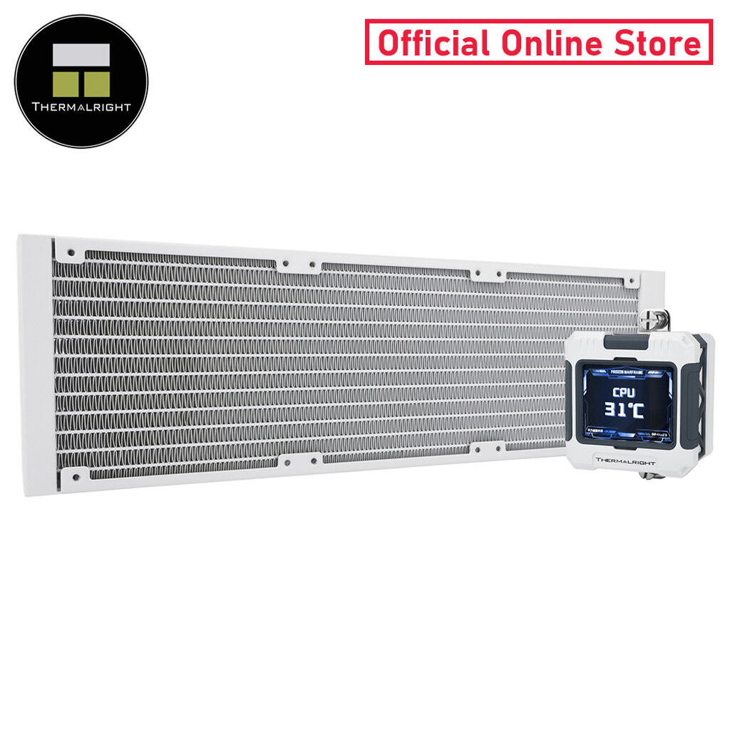 Thermalright FROZEN WARFRAME X 360 WHITE AIO Liquid CPU Cooler (AM5 ...