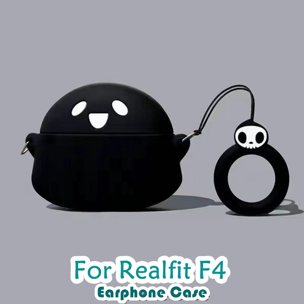 คุณภาพสูงFor Realfit F4 Case Innovation การ์ตูนซิลิโคนอ่อนนุ่มหูฟังกรณี ...