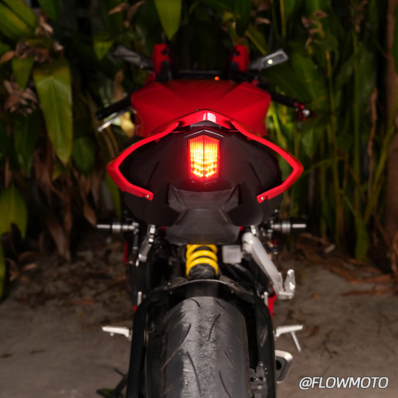 For Honda CBR650R Modified R1-Style Seat Cowl｜Tail light Integrated ...
