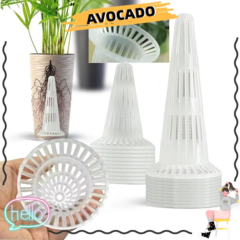 Avocar 10 ชิ้นถ้วยตาข่ายหลุม, ป้องกันการรั่วซึมป้องกันดินการสูญเสีย ...