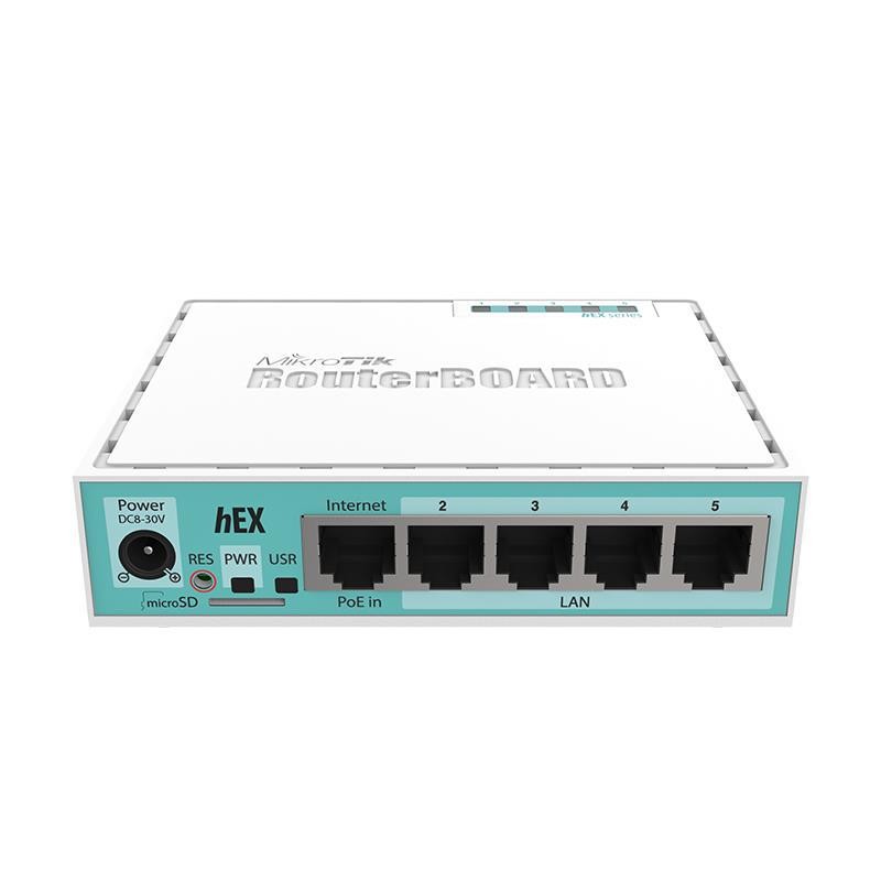 Mikrotik hEX RB750Gr3 5-port Ethernet Gigabit Router | Shopee Thailand