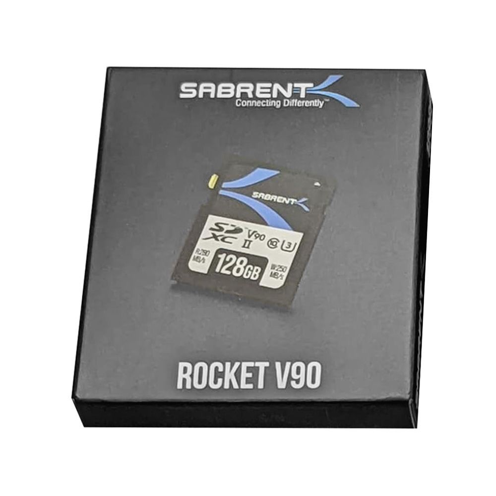 Sabrent 128GB Rocket V90 UHS-II SDXC Memory Card (R:280MB/s), SD-TL90 ...