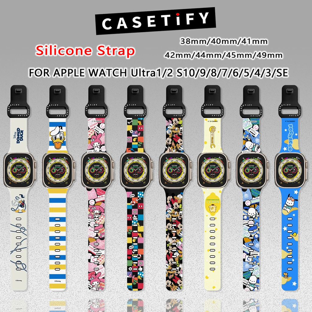 Donald Duck & Mickey Avatar Casetify สายรัดข้อมือนาฬิกาที่แข็งแกร่ง ...