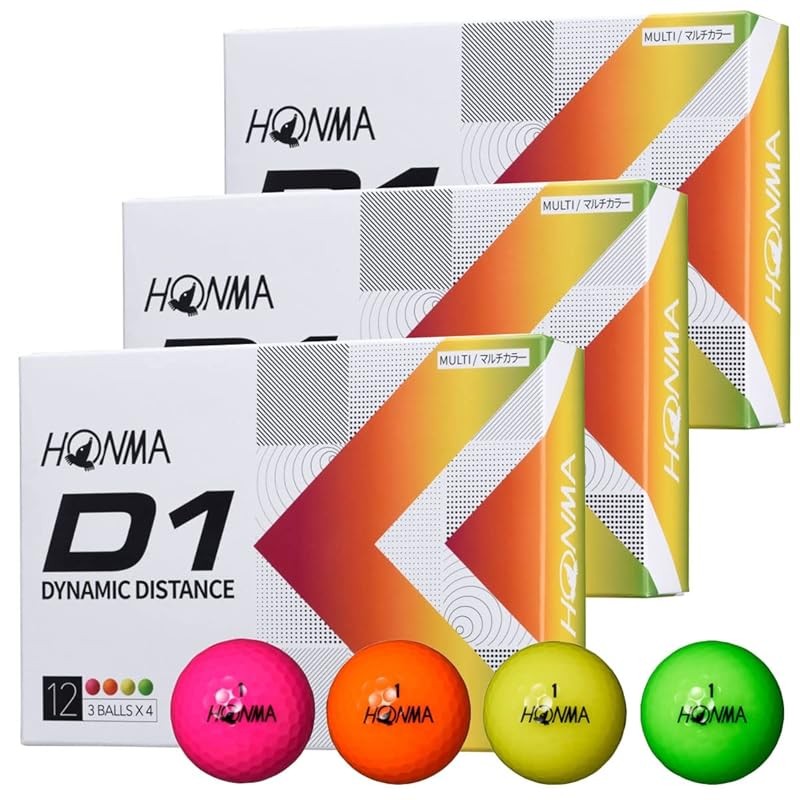 《JAPAN》★Honma Golf Ball D1 D-1 BT2201 3-Dozen Set | Shopee Thailand