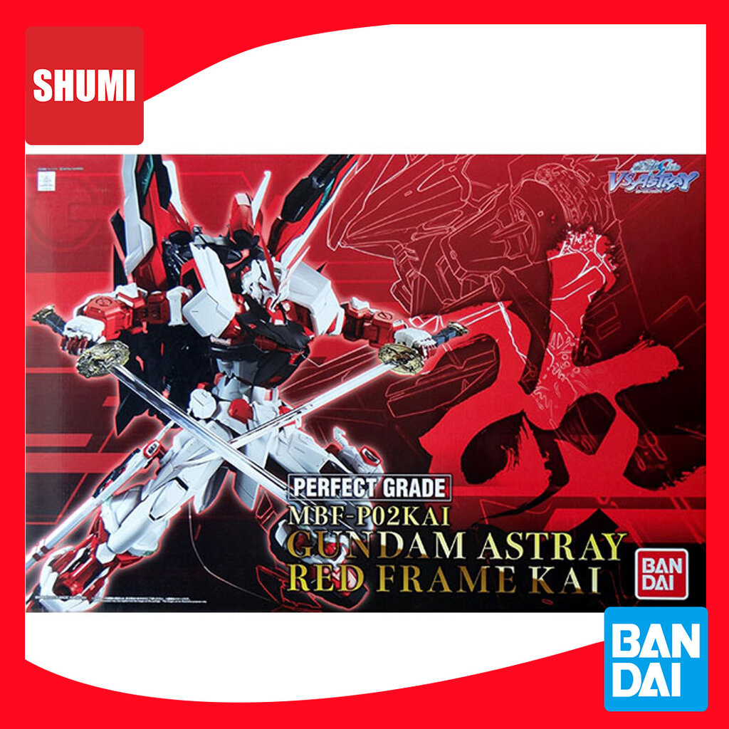 Bandai PG 1/60 GUNDAM ASTRAY RED FRAME KAI 4573102672483 PG | Shopee ...
