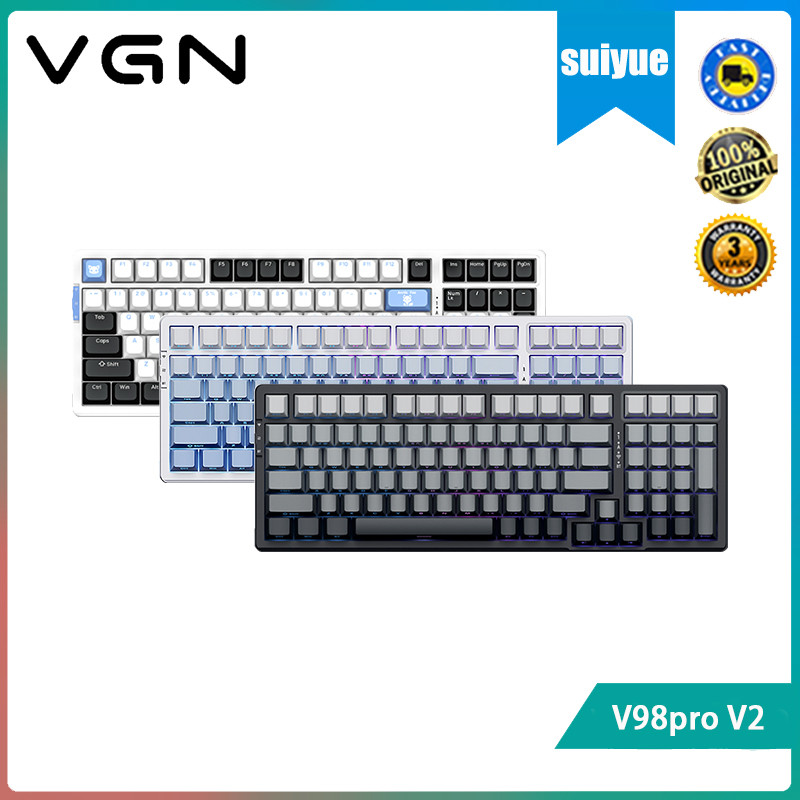 Vgn V98pro V2 Polar Fox การตรวจจําลองที่สามปลั๊กร้อนบลูทูธ GASKET ...