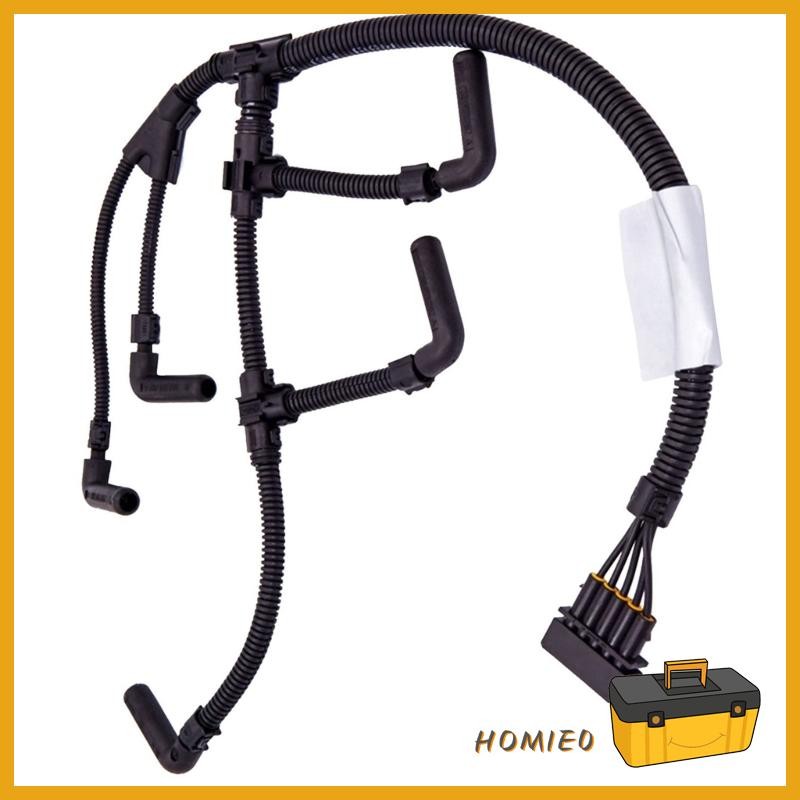 HOMIE0 สายไฟสายรัดปลั๊กเรืองแสงรถยนต์ 074972095B อะไหล่ทดแทนปลั๊กเรือง ...