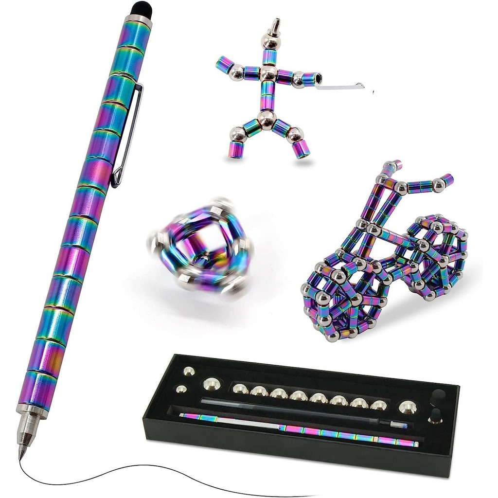 Fidget Pen, Magnetic Fidget Pen, Decompression Fidget Pen, Novel Cool ...