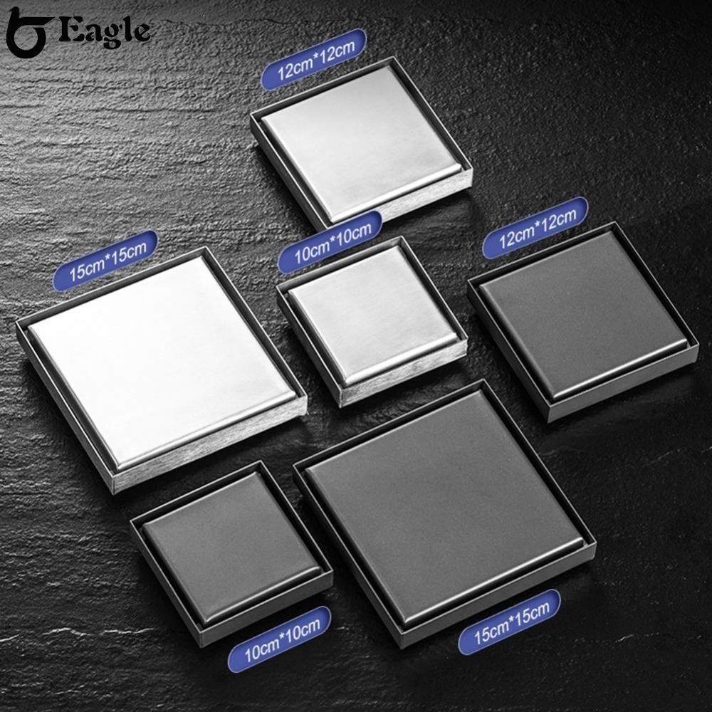 【EAGLE】Detachable Stainless Steel Floor Drain with Dual Filtration ...