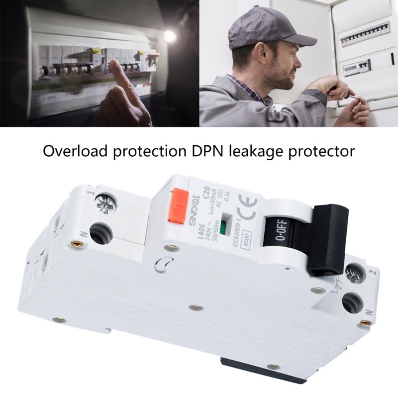 SPT* Circuit Breaker RCBO 50 60Hz 35mm Din Rail Mounting Circuit ...