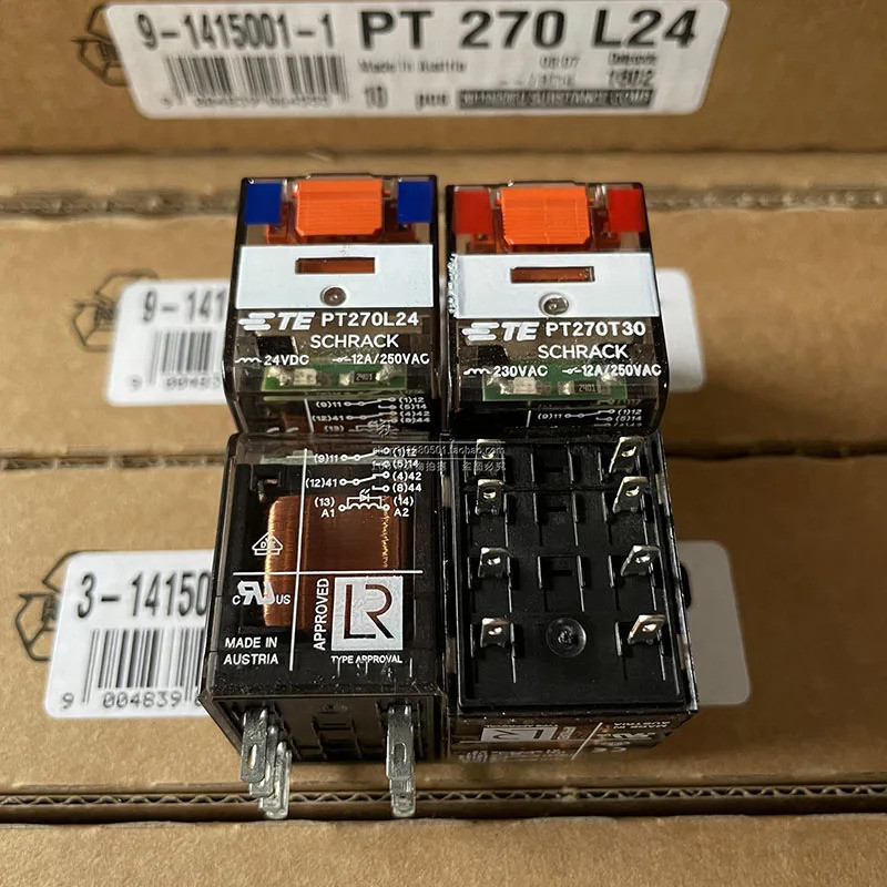 Original PT270L24 PT270T30 รีเลย์ PT570L24 PT570T30 24VDC 230VAC รีเลย์ ...