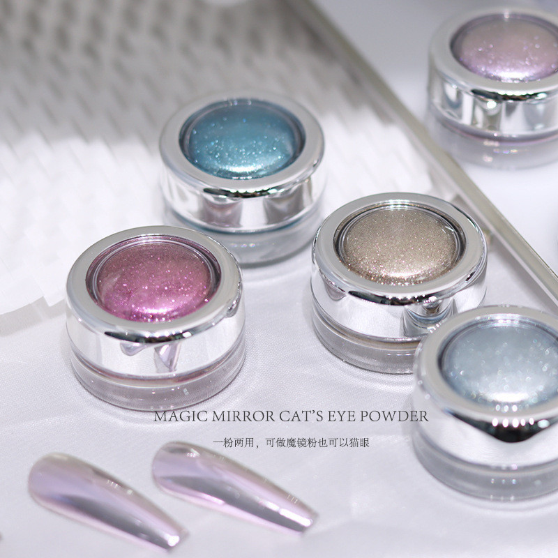 Two-in-one Hot-Selling Mirror สีม่วงเงินถึง Cats Eye Electroplating ...