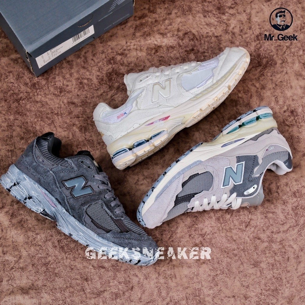 [GeeKSneaker] Nb New Balance 2002R แพ็คเกจป้องกันรองเท้าผ้าใบท่อต่ำ ...