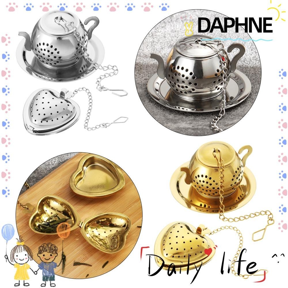 Daphne Tea Infuser Loose Leaf Heart Steeper สแตนเลส | Shopee Thailand