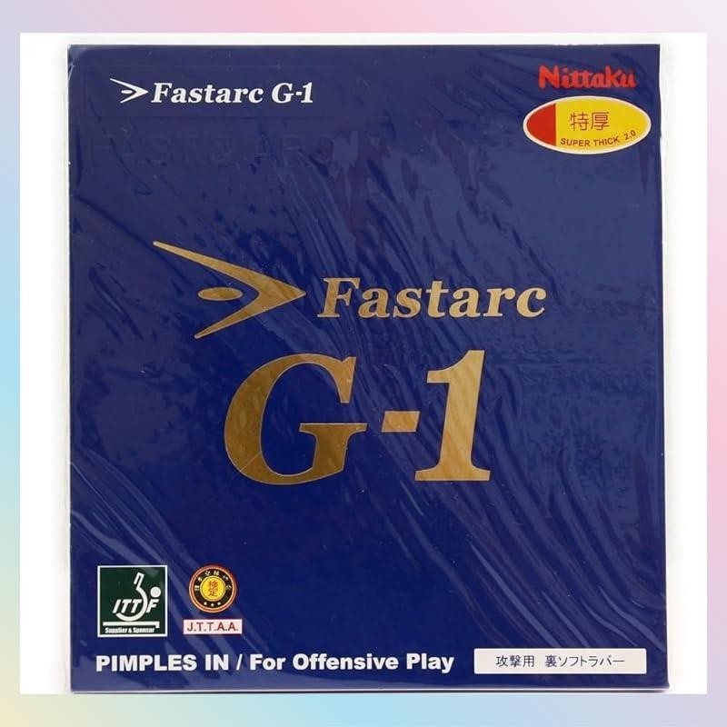 【from Japan】Nittaku Table Tennis Rubber Fastarc G-1 Back Soft Tension Red Thick NR8702 | Shopee ...