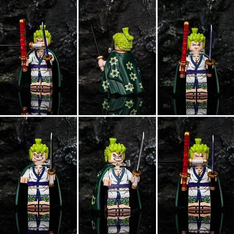 เข้ากันได้กับ Lego One Piece Zoro Yamato Luffy Yamato Third Party ...