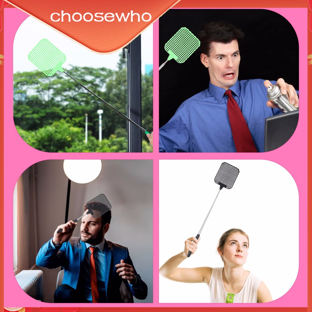 Choo1/2/3 3x Telescopic Fly Swatters Multi-Purpose และปลอดสารพิษ ...