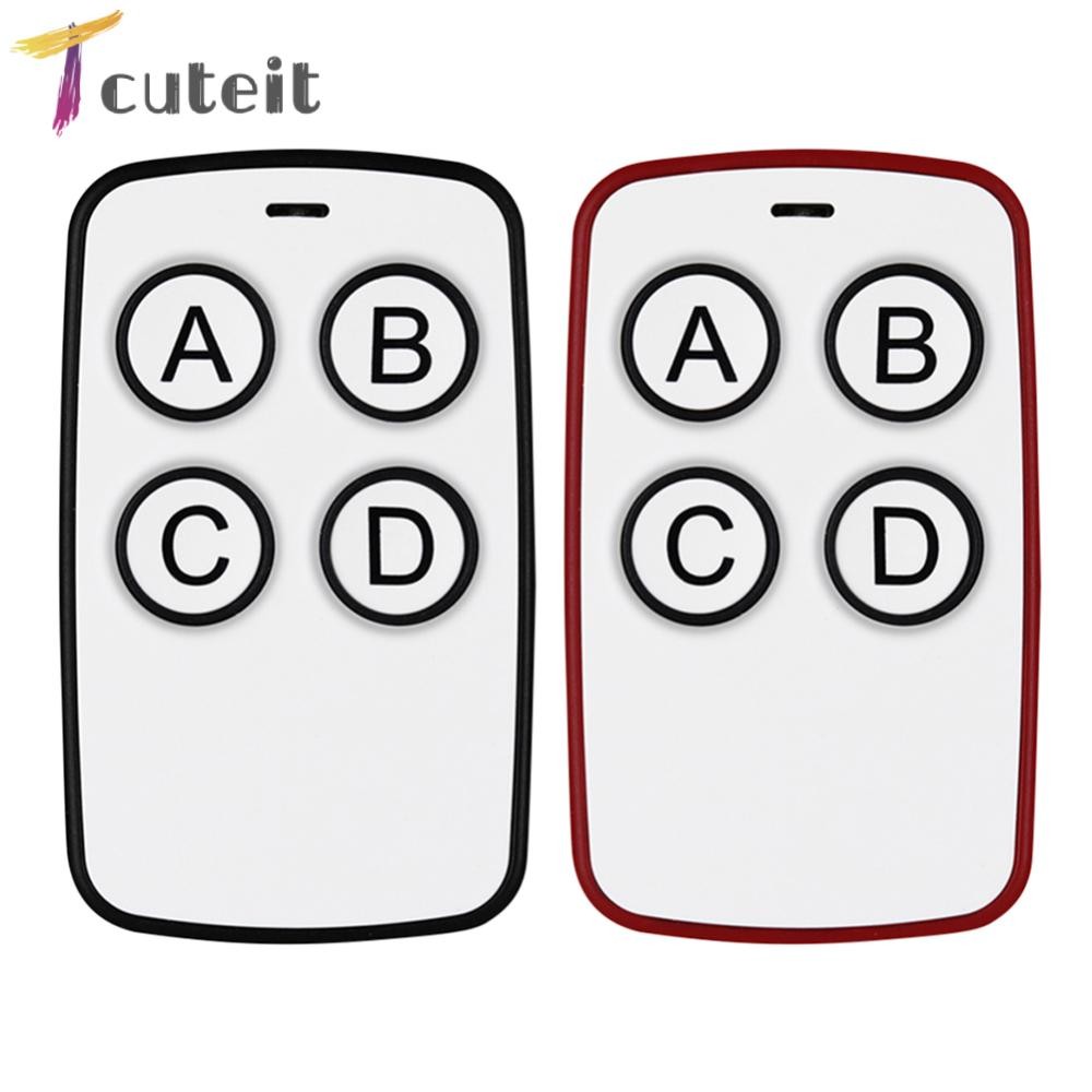 315 MHz/433MHz คัดลอกรีโมทคอนโทรล 4 ปุ่มคีย์ Duplicator สําหรับประตูไฟฟ้า | Shopee Thailand