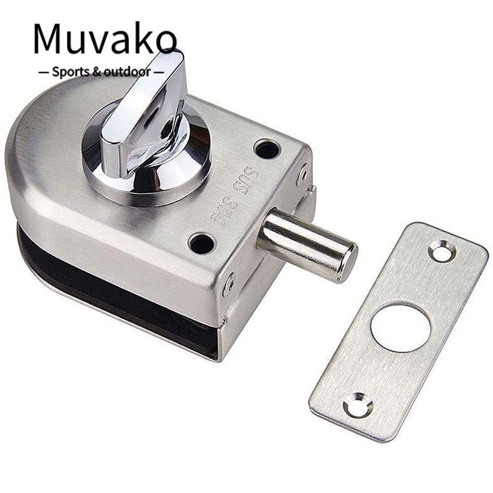 Muvako Gate Floor Latch 304 สแตนเลสห้องน้ํา Shop Anti-Theft Single Bolt ...