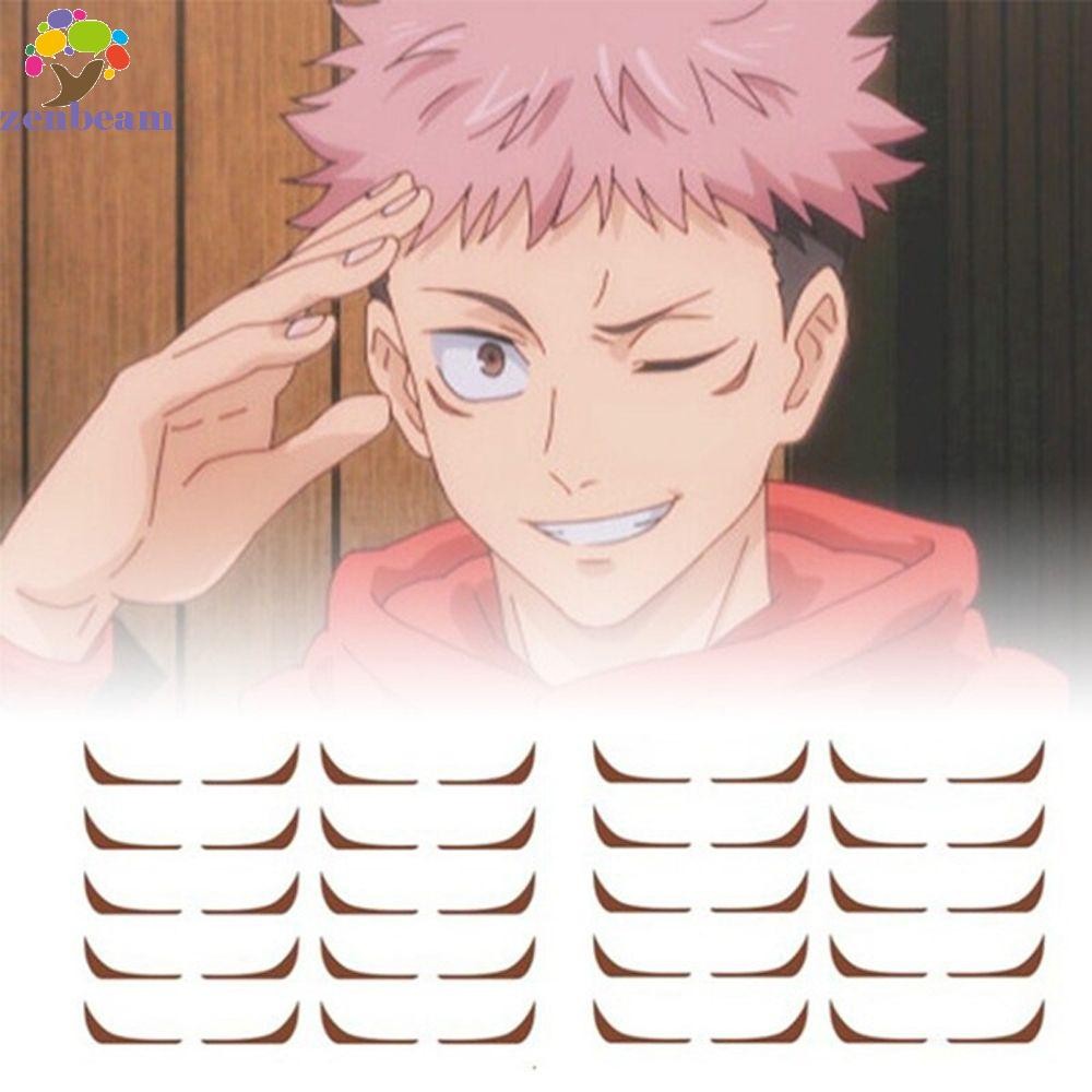 Zenbeam Anime Tattoo สติกเกอร์ผู้หญิง Jujutsu Kaisen Yuji Itadori Toge ...