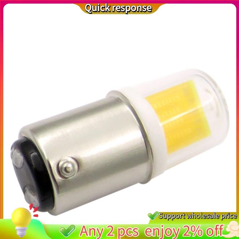 ในสต็อก-ba15d หลอดไฟ Led 3W 110V 220V AC Non-Dimming 300 Lumens COB ...