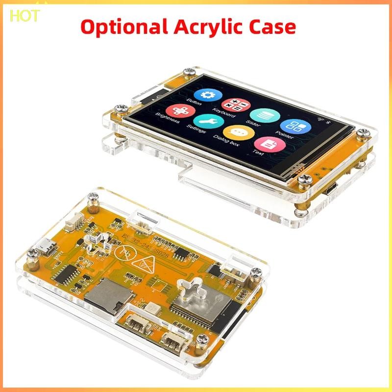 Technicolorsuper 1 ชุด Esp32 บอร์ดพัฒนา 28 นิ้ว Smart Display สําหรับ Arduino Lvgl Wifi Touch