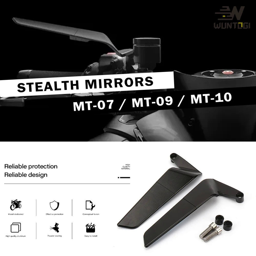LQ For YAMAHA MT-07 MT-09 MT-10 MT07 MT09 SP MT10 SP Mirrors Stealth ...