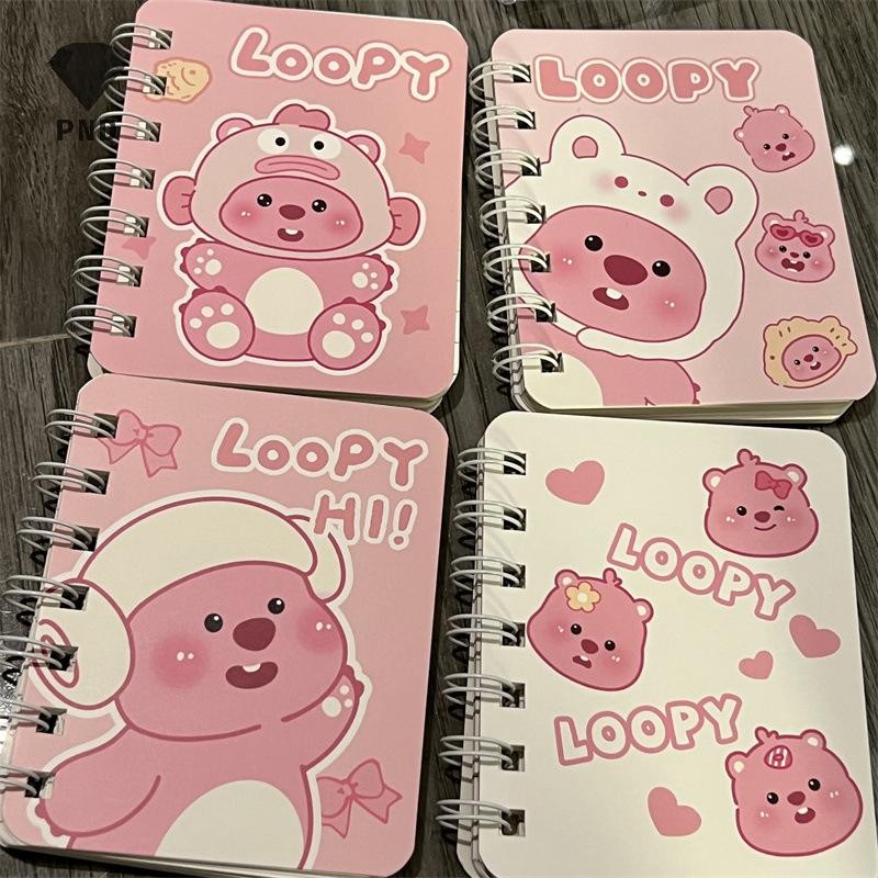 PND Loopy A7 Coil โน้ตบุ๊คมินิแบบพกพาโน้ตบุ๊ค Notepad ไดอารี่ ...