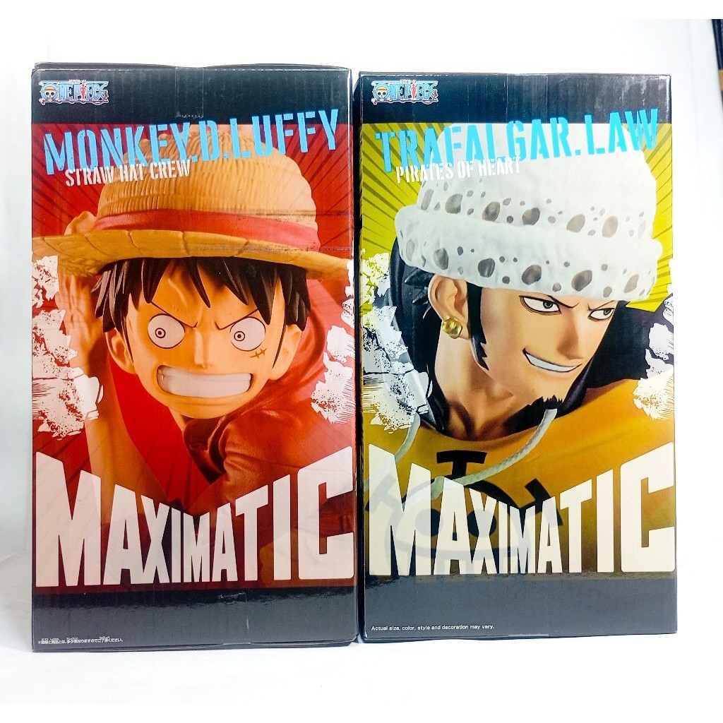 Luffy Law MAXIMATIC วันพีซแท้ ลูฟี่ / ลอว์ Bandai Banpresto ของสะสม One ...