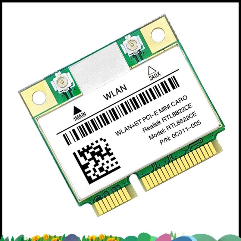 Super 1 PCS RTL8822CE WiFi การ์ด 1200Mbps 2.4G+5 Ghz 802.11AC การ์ด ...