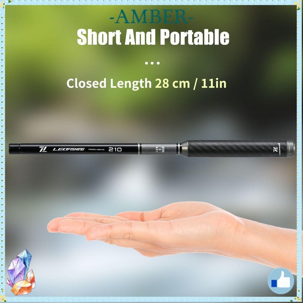AMBER UltraLight Spinning Rod วัสดุคาร์บอนไฟเบอร์ ขนาด 1.6ม.-2.7ม. ...