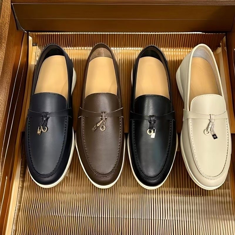 QDTC Loro LP Loafers Soft Sole Slip-On Ultra-Light Trendy Loafers Men's ...